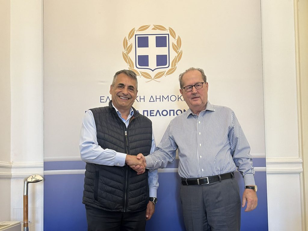 Συνάντηση του περιφερειάρχη Πελοποννήσου Π. Νίκα με τον δήμαρχο ...